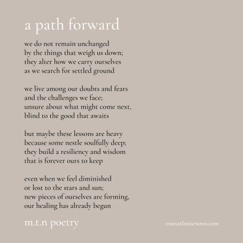Hidden Strength and Survival: A Path Forward (A Poem) – transatlantic ...
